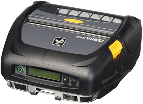 Zebra Technologies ZQ52-AUE0000-00 Thermal Printer, Portable, ZQ520, 4" Size, Bluetooth 4.0, 203 DPI