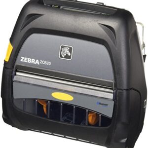 Zebra Technologies ZQ52-AUE0000-00 Thermal Printer, Portable, ZQ520, 4" Size, Bluetooth 4.0, 203 DPI