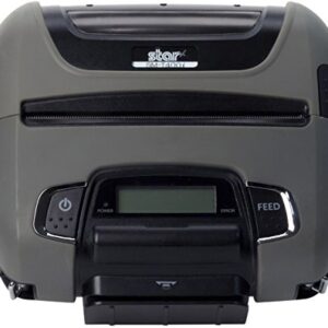 Star Micronics SM-T400i Ultra-Rugged Portable Bluetooth Receipt Printer with Tear Bar - Supports iOS, Android, Windows