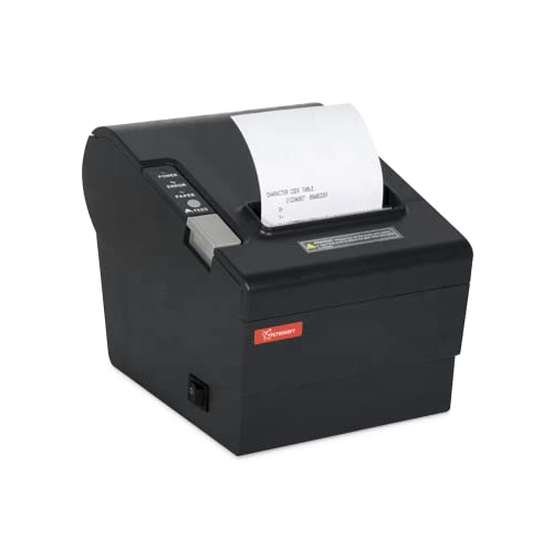 PETROSOFT Rongta POS and Cash Register Thermal Receipt Printer with Guillotine Auto Cutter for Small Bussiness and Medium Bussiness Point of Sale Systems