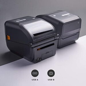 Zebra ZD420t Thermal Transfer Desktop Printer 203 dpi Print Width 4 in USB ZD42042-T01000EZ (Renewed)