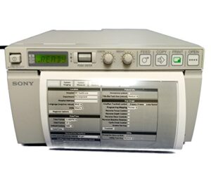 sony up-897md analog photo thermal printer medical