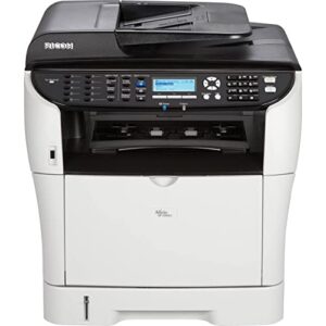 ricoh aficio sp 3500sf laser multifunction printer – monochrome – plain paper print – desktop – copier/fax/printer/scanner – 30 ppm mono print – 1200 x 1200 dpi print – 30 cpm mono copy lcd – 1200 dpi optical scan – manual duplex print – 300 sheets input