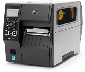 zebra zt410 direct thermal/thermal transfer printer – monochrome – desktop – rfid label print zt41042-t0100a0z