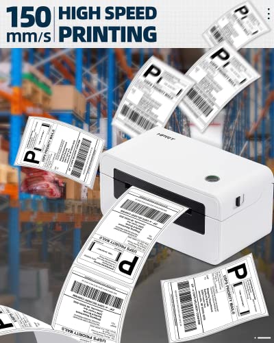 HPRT Thermal Label Printer, USPS Shipping Label Printer for Shipping Packages, Desktop Inkless Printer, Support Amazon, Shopify, UPS Mailing, Barcode, Sticker, Mailing Business