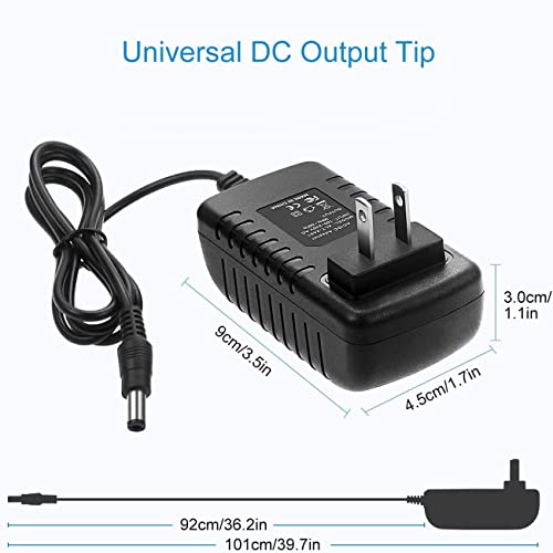 BestCH AC DC Adapter Compatible with Zebra iMZ 220 iMZ 320 iMZ220 iMZ320 M2I-0UB00010-00 M3I-0UB00010-00 Thermal Mobile Wireless Printer Power Supply Cord