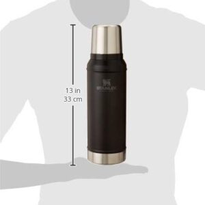 Stanley Classic Vacuum Insulated Wide Mouth Bottle - BPA-Free 18/8 Stainless Steel Thermos for Cold & Hot Beverages – Keeps Liquid Hot or Cold for Up to 24 Hours