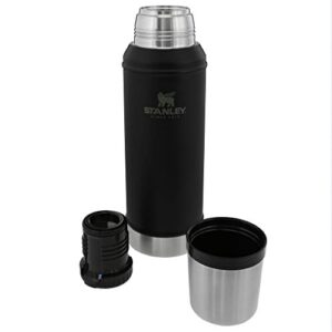 Stanley Classic Vacuum Insulated Wide Mouth Bottle - BPA-Free 18/8 Stainless Steel Thermos for Cold & Hot Beverages – Keeps Liquid Hot or Cold for Up to 24 Hours