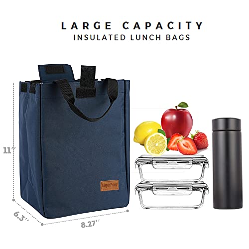 Lunch Bag for Men&Women Insulated Lunch Box for Kids Large Waterproof Lunch Tote Bag Reusable Adult Lunch Bags