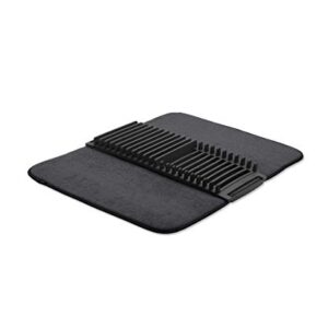 Umbra UDry Dish Drying Mat, Black