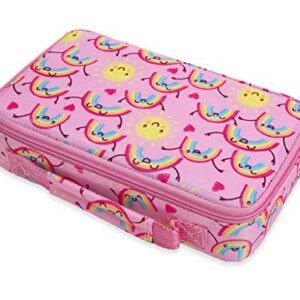 Nuby Insulated Bento Box Lunchbox, Girl