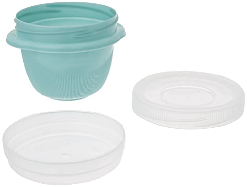 Rubbermaid TakeAlongs Snacking Food Storage Containers, 1.2 Cup, Colors may vary