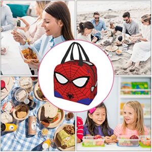 ACIQIUOL Lunch Bag for Boys - Lunch Box Reusable Prepare Lunch Box for Meal School Travel Tote Daily Storage M