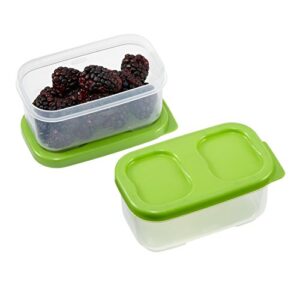 Rubbermaid LunchBlox Side Container, Green, Pack of 2