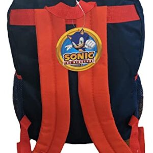 Sonic Full Size 16 Inch Backpack with Detachable Lunch Box