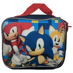 Sonic Full Size 16 Inch Backpack with Detachable Lunch Box