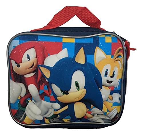 Sonic Full Size 16 Inch Backpack with Detachable Lunch Box