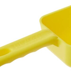 Vikan Remco 63006 Color-Coded Plastic Hand Scoop - BPA-Free Food-Safe Kitchen Utensils, Restaurant and Food Service Supplies, 16 oz, Yellow