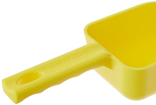 Vikan Remco 63006 Color-Coded Plastic Hand Scoop - BPA-Free Food-Safe Kitchen Utensils, Restaurant and Food Service Supplies, 16 oz, Yellow