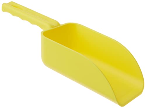 Vikan Remco 63006 Color-Coded Plastic Hand Scoop - BPA-Free Food-Safe Kitchen Utensils, Restaurant and Food Service Supplies, 16 oz, Yellow