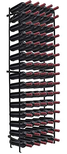 Sorbus Wine Rack Free Standing Floor Stand - Racks Hold 75 Bottles of Your Favorite Wine - Large Capacity Elegant Wine Storage for Any Bar, Wine Cellar, Kitchen, Dining Room, etc (75 Bottles)