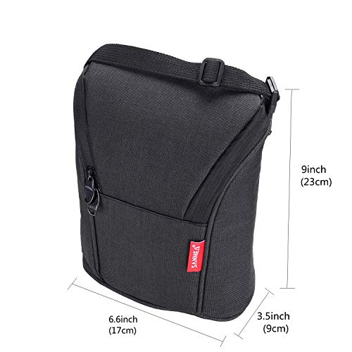 Lightweight Insulated Mini Lunch Bag,Cooler Lunch Box For Women,Men , Compact Lunch Pail for Office Black.¡­