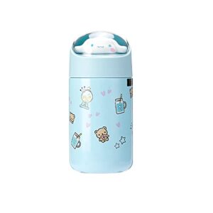 cute thermos mug kawaii water bottle stainless steel vacuum insulated bottle for hot or cold drinks adorable travel mug