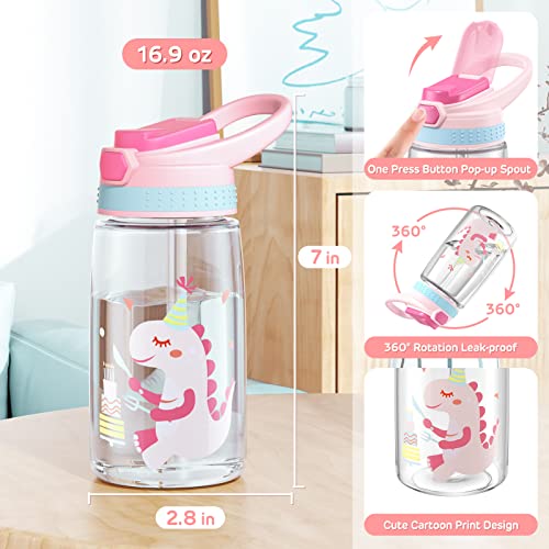 TIME4DEALS Unicorn Insulated Lunch Bag Set Bento Lunch Box for Kids, Bento-Style Leakproof 4 Compartments Lunch Container Water Bottle Ice Pack Muffin Cup Spoon Bento Box Set Kid Toddler School Lunch