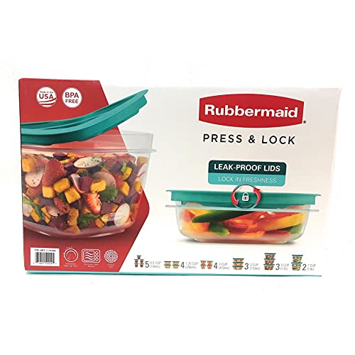 Rubbermaid 42-piece Press & Lock Food Storage Set