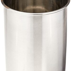 TableCraft Products HU2 Utensil Holder, Stainless Steel Brushed