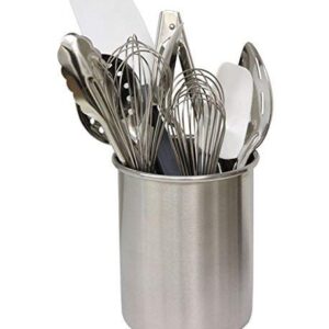 TableCraft Products HU2 Utensil Holder, Stainless Steel Brushed