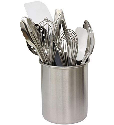 TableCraft Products HU2 Utensil Holder, Stainless Steel Brushed