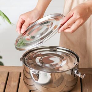 Allprettyall Premium Stainless Steel Food Storage Containers 304 Grade The Original Leak-Proof, Airtight, Smell-Proof - Perfect For Camping Trips, Lunches, Leftovers, Soups, Salads