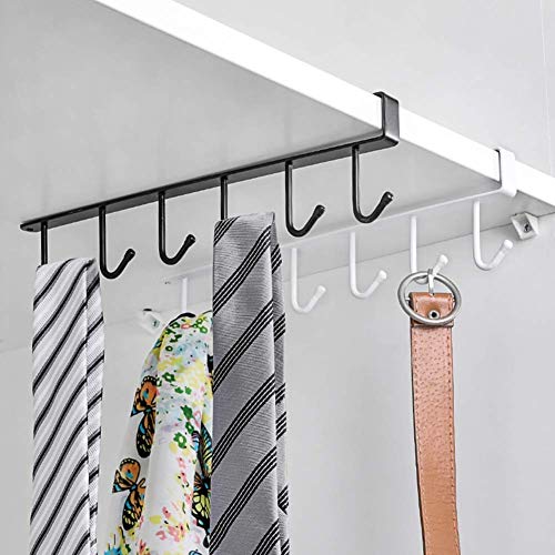 Mug Holder,Coffee Cup Holder,Kitchen Utensil Storage Hook,Cabinet Storage Hook,Wall Mounted Home Storage Hooks for Pots,Pans,Spoons,Spatulas,and Cooking Accessories and Other Kitchen Hardware-2 Pcs