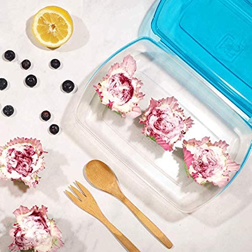 Mr. Lid Premium Attached Storage Containers | Permanently Attached Plastic Lid, Never Lose | Space Saving (17 Piece Set)