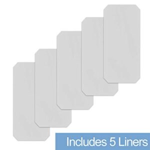 BRIAN & DANY Wire Shelf Liners Set of 5 (Industrial Strength) (14-Inch-by-36-Inch)