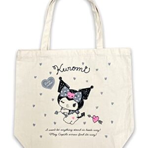 EITAI Sanrio Kuromi Cute Tote Bag, Shopping Bag, Kitchen Reusable Grocery Bag, 15 in(H) x 11.8 in(L) x 5.5 in(W)