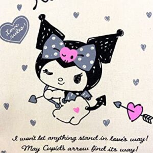 EITAI Sanrio Kuromi Cute Tote Bag, Shopping Bag, Kitchen Reusable Grocery Bag, 15 in(H) x 11.8 in(L) x 5.5 in(W)