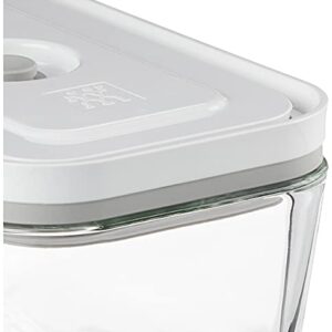 ZWILLING Fresh & Save 2-Piece Medium Glass Airtight Food Storage Container, Meal Prep Container