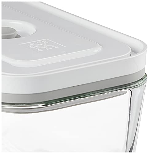 ZWILLING Fresh & Save 2-Piece Medium Glass Airtight Food Storage Container, Meal Prep Container