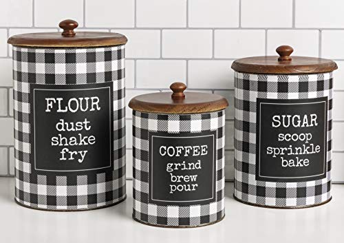 Canister Set - Flour Sugar Coffee