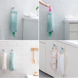 Plastic Bag Holder (3 pack) Waterproof Wall Mount Grocery Dispenser Garbage Bag Organizer by YMHB