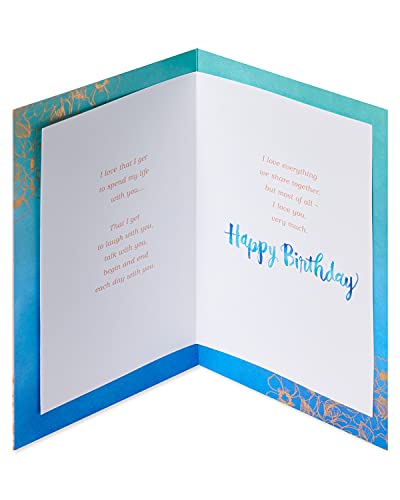 American Greetings Birthday Card for Wife (My Best Friend)