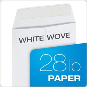 Columbian Catalog Envelopes, 6" x 9", Release & Seal Self-Sealing Closure, 28 lb White Wove, 100 per Box (COLO652)