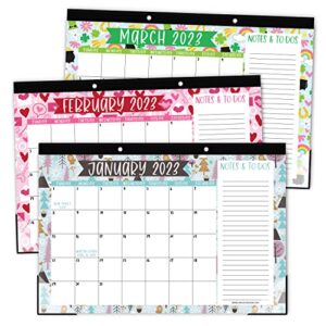 doodle large desk calendar 2023-2024 calendar desk pad – 18 month calendar for desk calendars 2023-2024, 2023 desk planner 2023 desk calendar 11×17, large calendar 2023-2024 for wall calender 2023