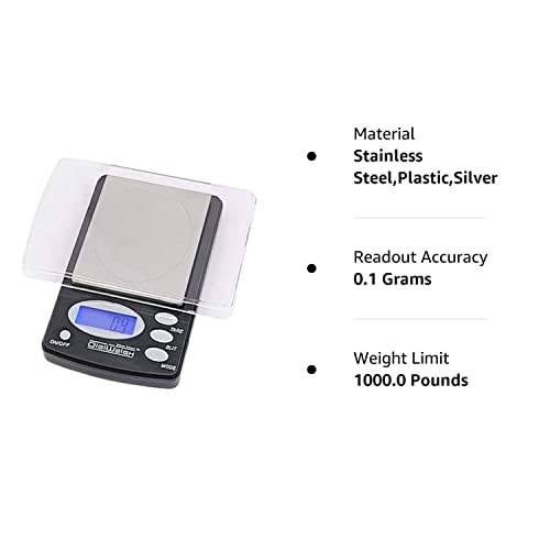 New Personal Coin Scale Pro - Use Troy Oz, Grams, Ounces, Pennyweights + to weigh Gold, Silver, Platinum Coins Bullion Bars Ingots & More