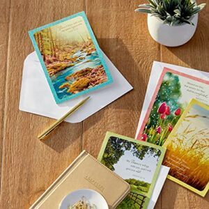 Dayspring Assorted Religious Sympathy Cards (Christian Prayers, 16 Cards and Envelopes)