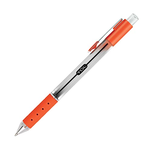 TUL Retractable Gel Pens, Bullet Point, 0.7 mm, Gray Barrel, Assorted Bright Ink Colors, Pack Of 8