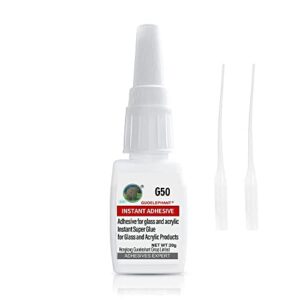 20g glass glue, acrylic adhesive,used for repairing and bonding between glass, acrylic and other materials. instant super glue for glasses,glass products,acrylic products-clear