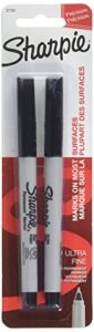 sharpie food, black